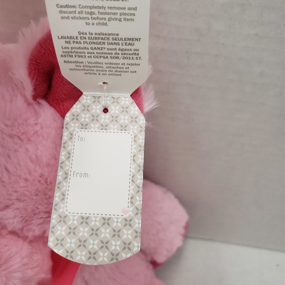 GANZ | Toys | New Baby Ganz Plush Soft Collection Rattle Pink Little ...